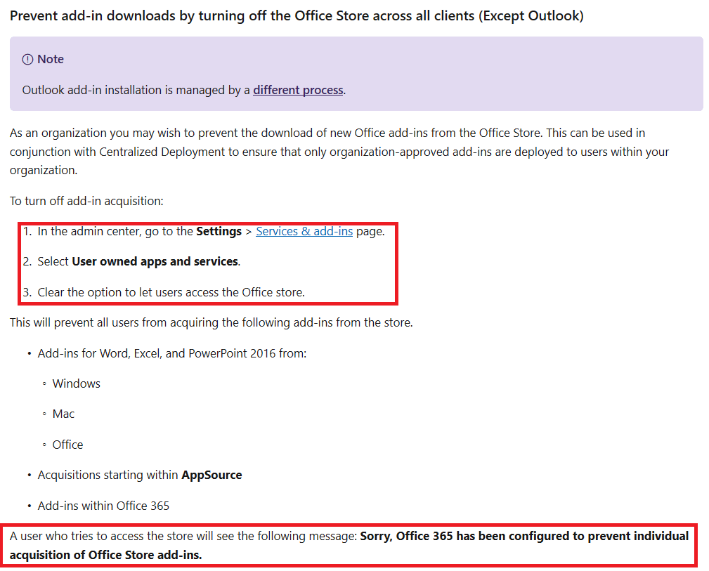 why do i keep getting this message ? Microsoft has been configured to ...