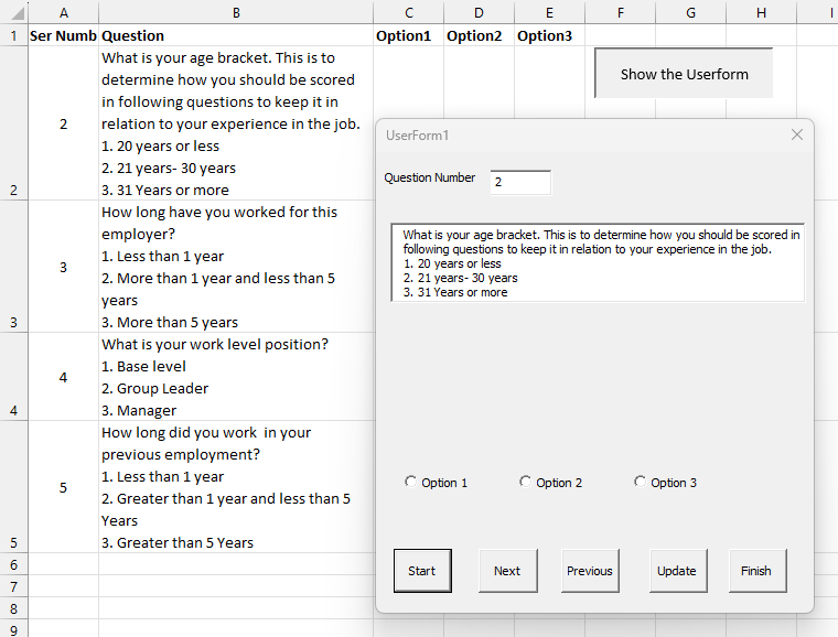 How to create Multiple Text box and radio button in a Userform ...