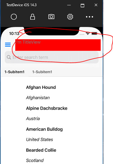 Forms 5 breaks iOS Shell FlyoutBackground and TitleView - Microsoft Q&A