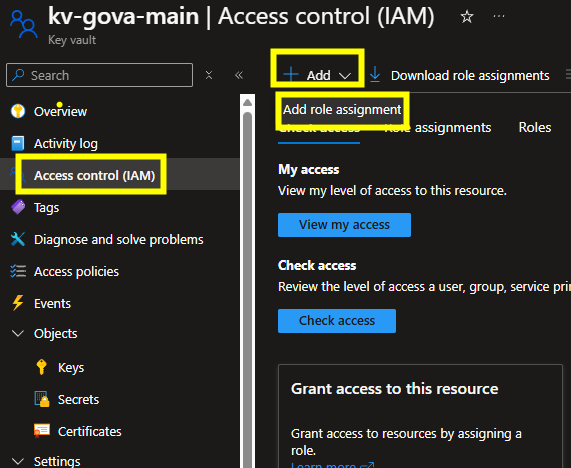 Unable to add secret to brand new key vault - Microsoft Q&A