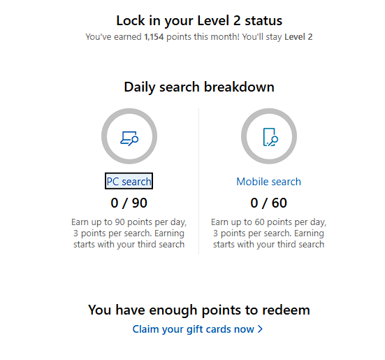 there has been 150 5 per search why does it only give 3 points and is ...