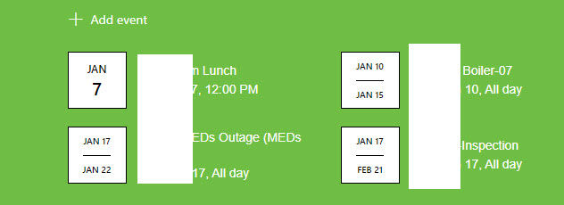 Different colors based on category in Events Webpart - Microsoft Q&A