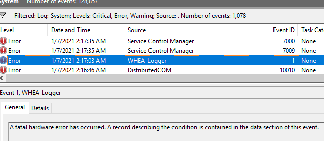 Windows Server 2016 datacenter rebooted from a bugcheck - Microsoft Q&A