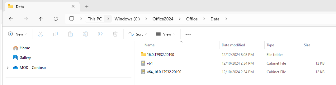 Office Deployment Tool is not downloading office files after using ...
