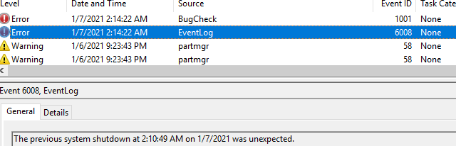 Windows Server 2016 datacenter rebooted from a bugcheck - Microsoft Q&A