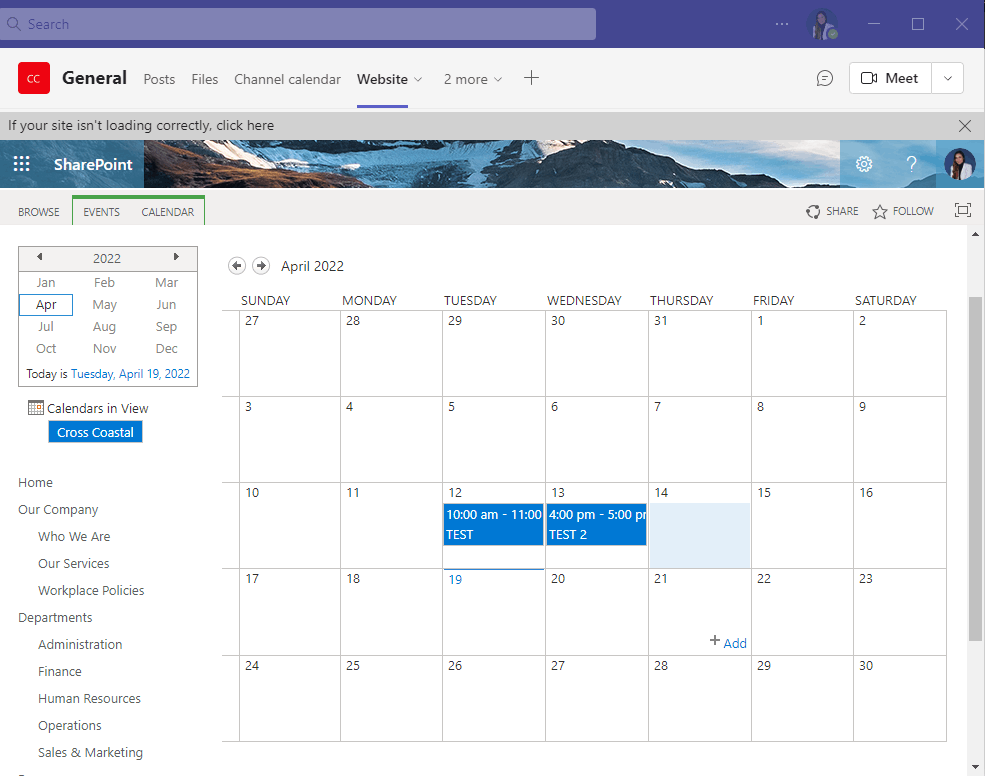 SharePoint Calendar not syncing to Outlook - Microsoft Q&A