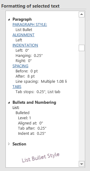 How to Automatically Revert to Normal or Body Text After Bullet List Style - Microsoft Q&A