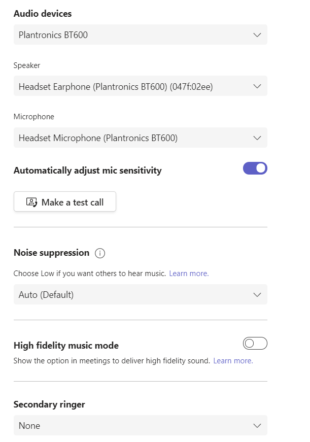 Incoming Teams call rings through loudspeakers: How to make this stop ...
