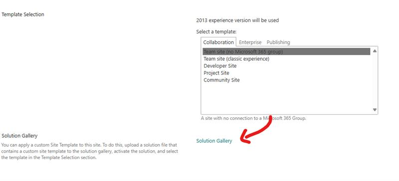 How to update a SharePoint site template - Microsoft Q&A