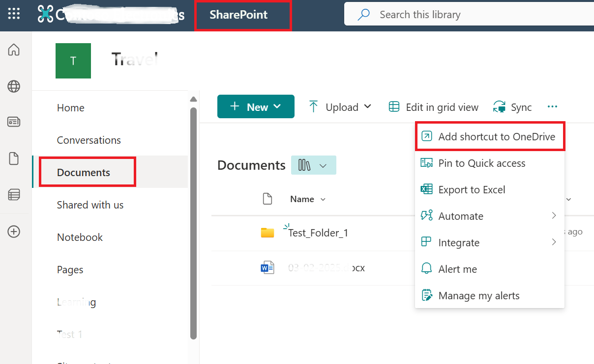 Can I upload a document to Sharepoint that is connected to the desktop ...