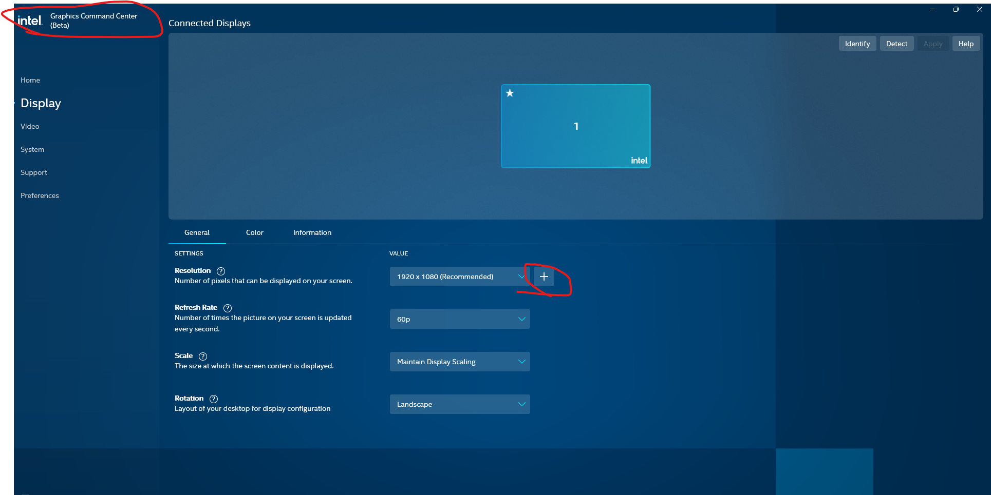 Can I force active signal resolution to match selected desktop signal ...