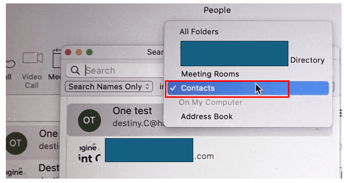 Outlook does not show up Contacts when composing email - Microsoft Q&A