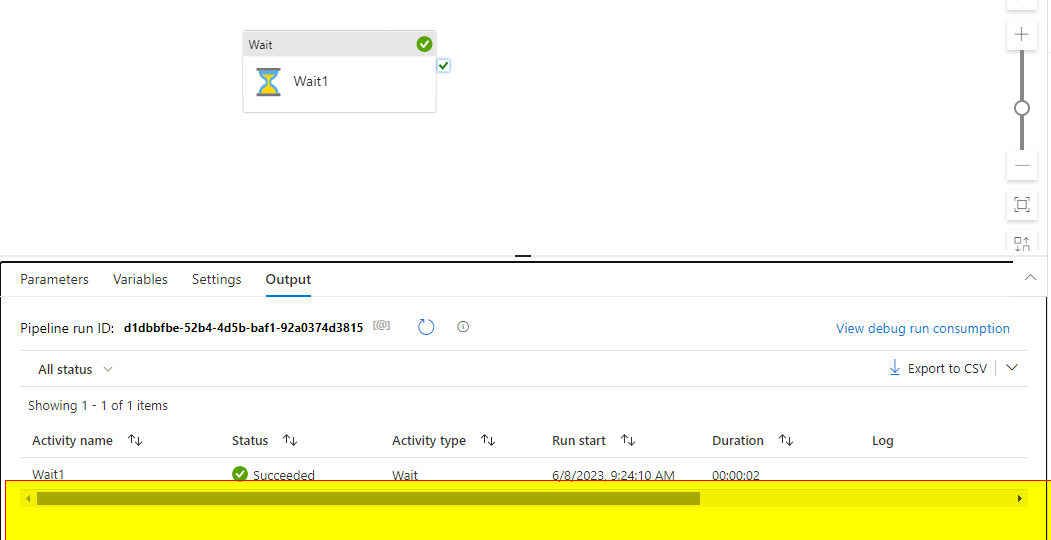 The Scrollbar Of Output Debug Window Is Not Working As Expected In