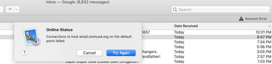 Outlook exchange stuck in offline mode - Microsoft Q&A