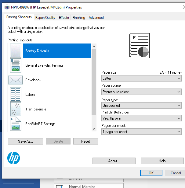 Windows 10 - printer screen is too large and can not scroll down to the ...
