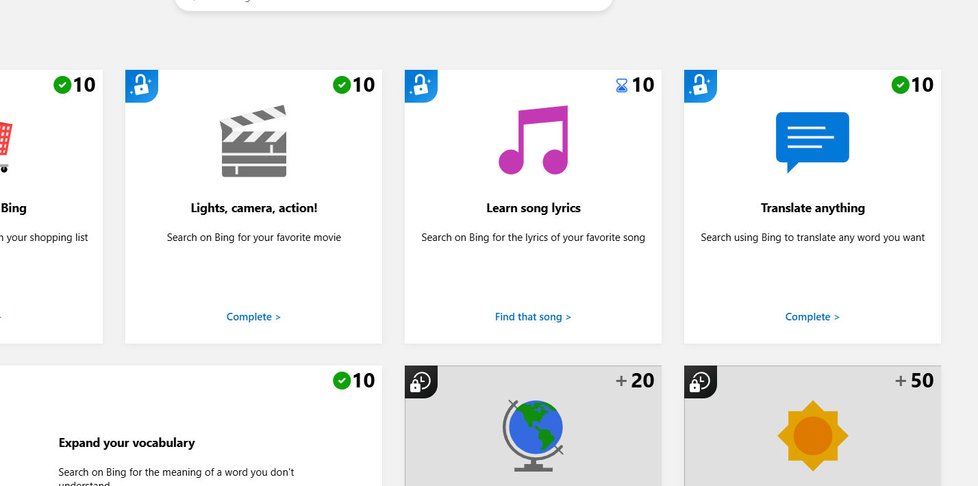 Microsoft reward punch card stuck on hourglass Learn song lyrics), day ...