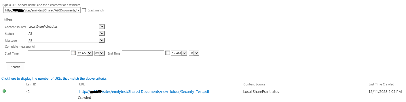 SharePoint Documents with Em dash ( – ) in URL are not being crawled ...