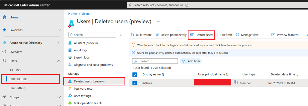 o365 Restore a Disabled / Deleted mailbox - Microsoft Q&A