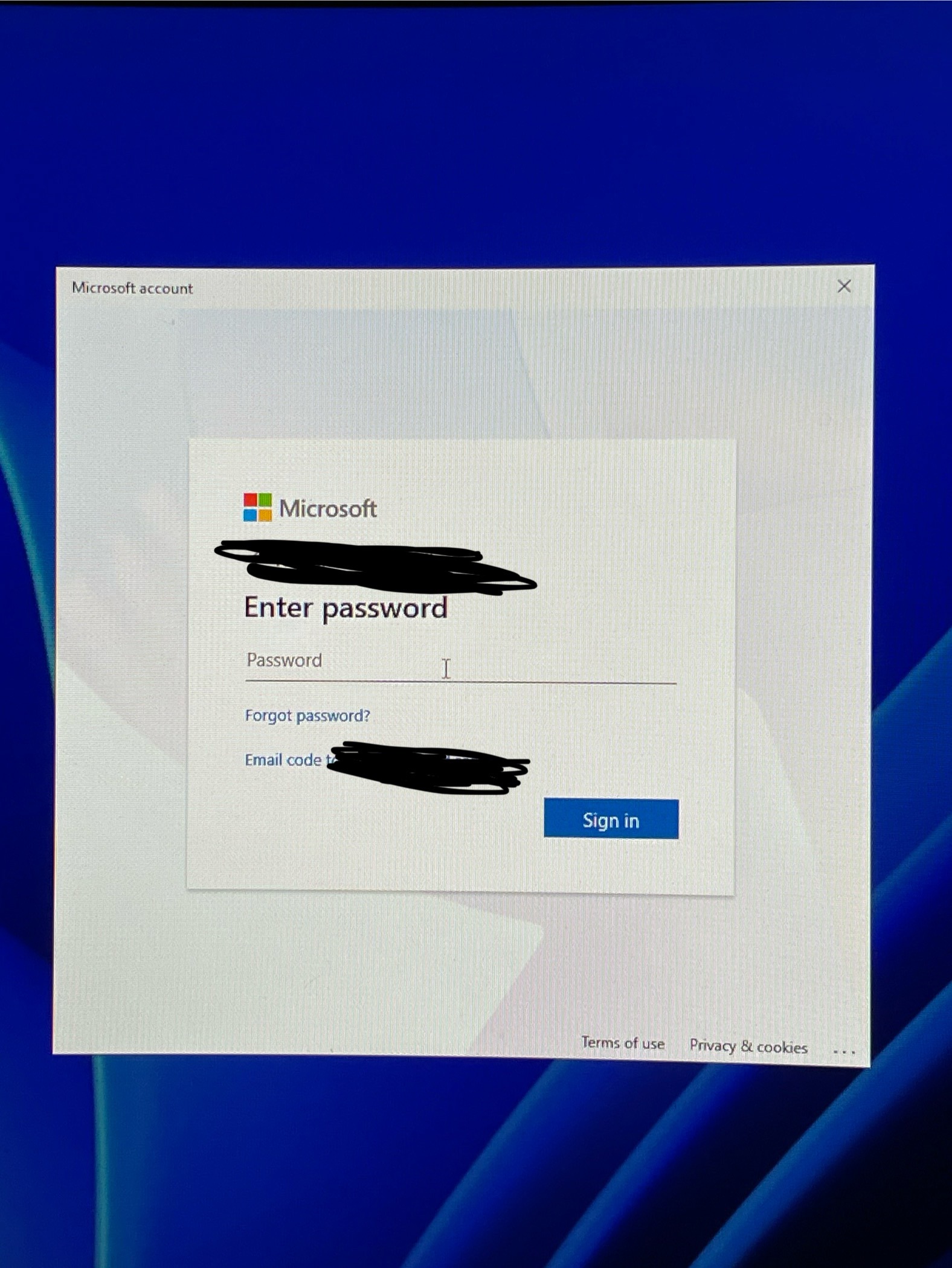 Pin error, wont let me use it and won't let me reset it - Microsoft Q&A