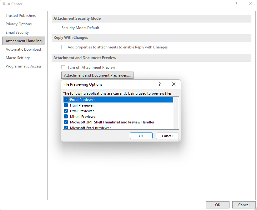 Strange local Outlook attachment corruption issue - Microsoft Q&A