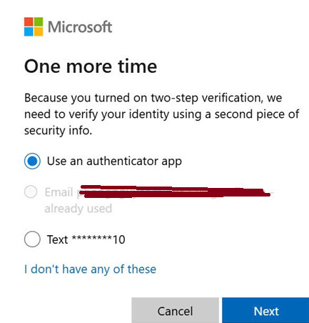 Trouble Resetting Microsoft Account Password Due to Two-Factor Authentication - Microsoft Q&A