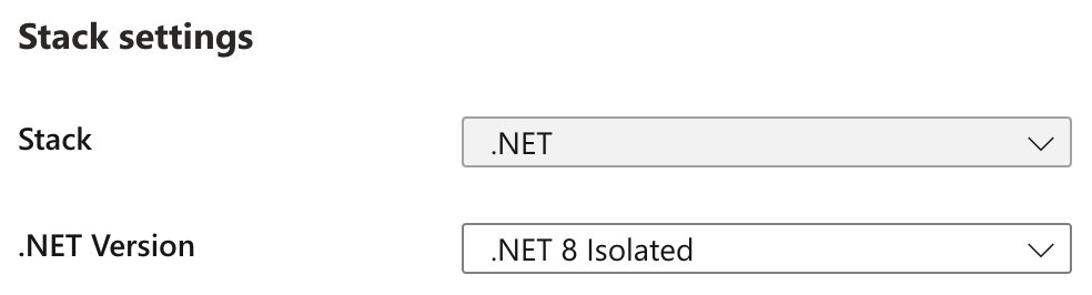 .NET8 not yet available on all instances running on Azure Functions Consumption plan ...