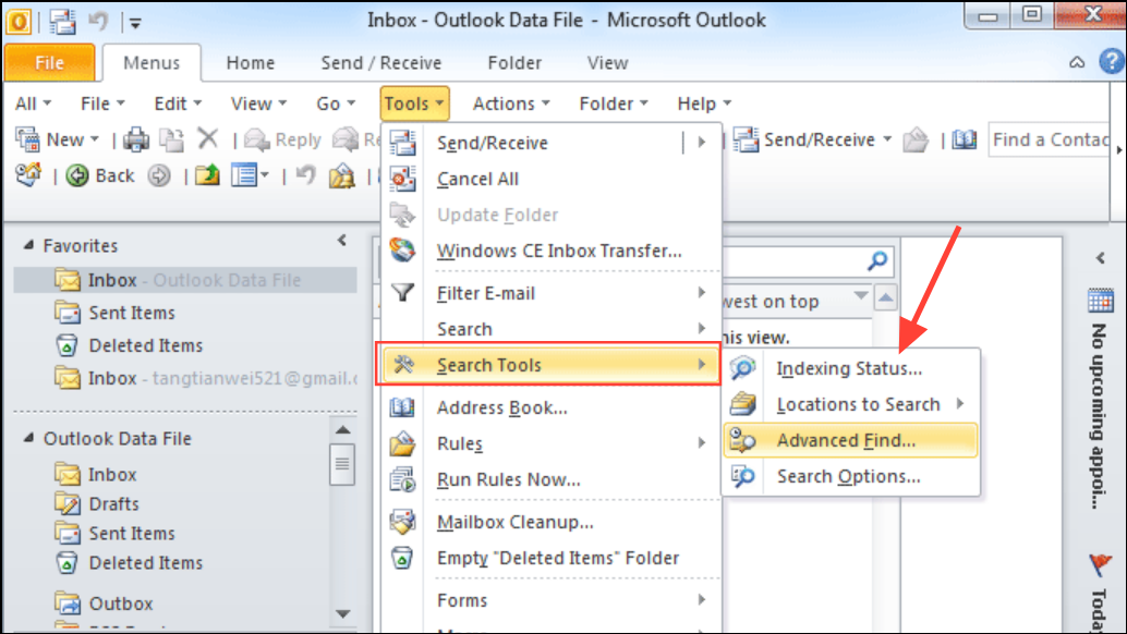 Search function in Outlook classic does not work at all. - Microsoft Q&A