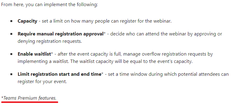 Cannot see the "Require manual registration approval" in my webinars ...