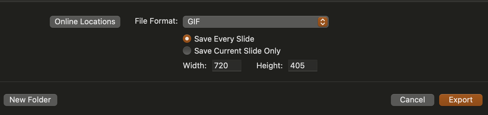 Export To Animated GIF options not available | PowerPoint | Microsoft ...