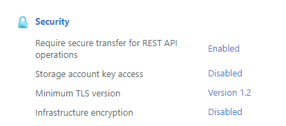 Problems with Infrastructure Encryption (Azure Storage) - Microsoft Q&A