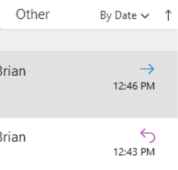 Outlook 365 - "You replied to this message" / fowarded / etc. not ...