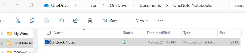 Specifically, where are the "OneNote Notebooks" files stored in Windows ...