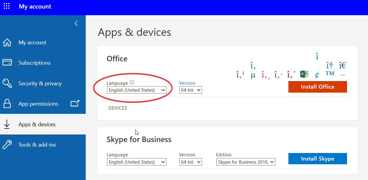 Office installing 6 language packs. - Microsoft Q&A