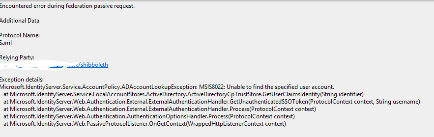 Enquiry on ADFS event ID MSIS8022 and Using DUO Authenticator for ...