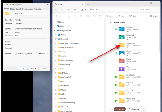 Document folder location mapping is invalid. - Microsoft Q&A