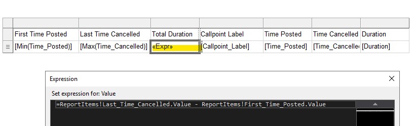 SSRS report - pivoting data (last columns grouping) - Microsoft Q&A