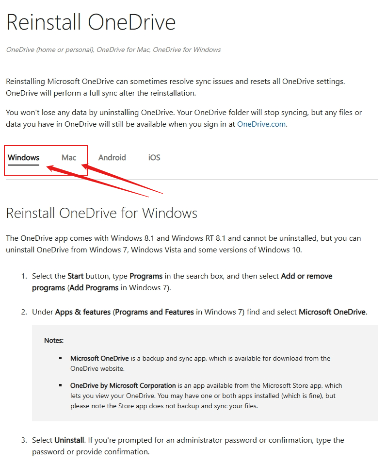 Reinstall One Drive - Microsoft Q&A