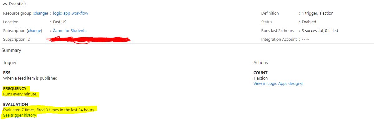 Logic App trigger not being evaluated except on manual run? - Microsoft Q&A