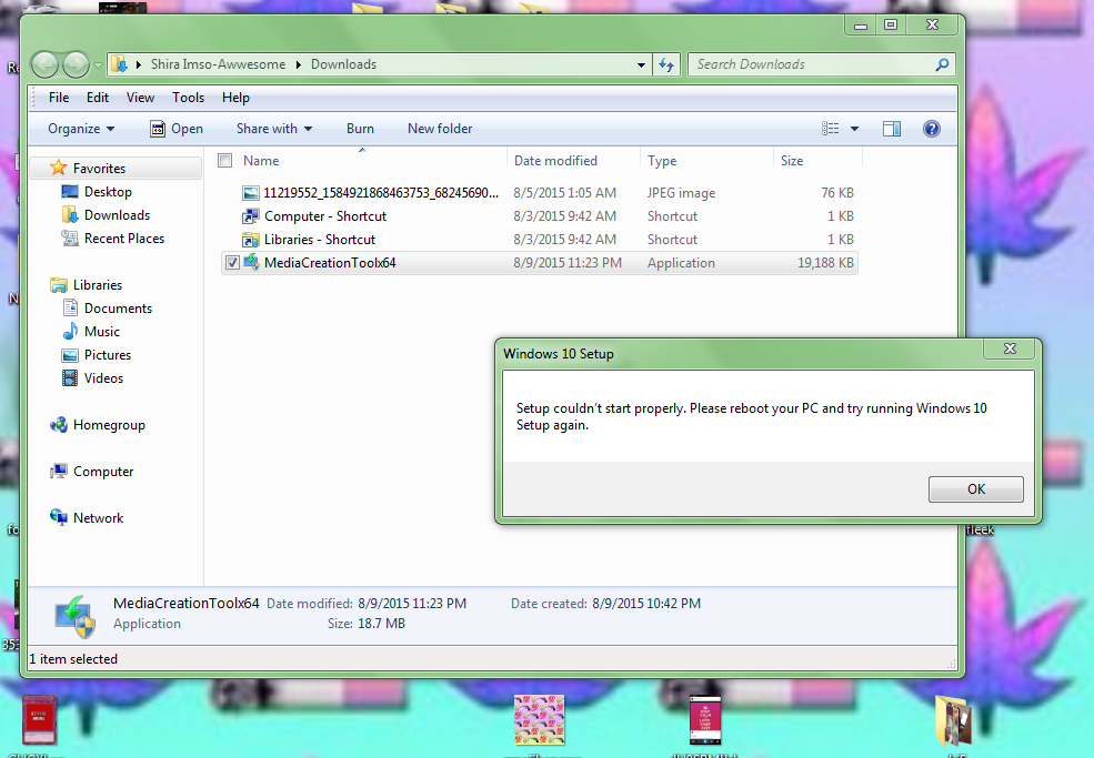 OH MY GOD NOOO I'M CRYING I BROKE MY COMPUTER I RUINED MY WINDOWS 10 I ...