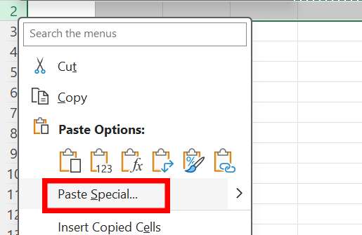 excel: How to insert row with ALL attributes of row above it (& below ...