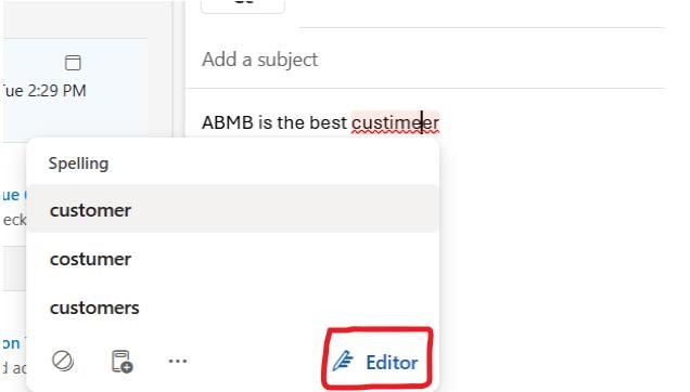 Auto Correct Feature Not Functioning in Outlook Desktop Application - Microsoft Q&A