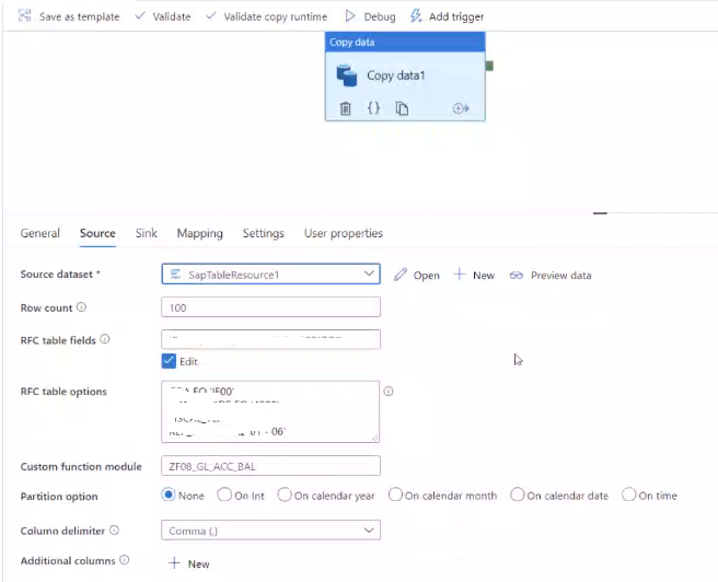 Unable To Connect To Sap Rfc Using Sap Table Connector In Adf Microsoft Qanda