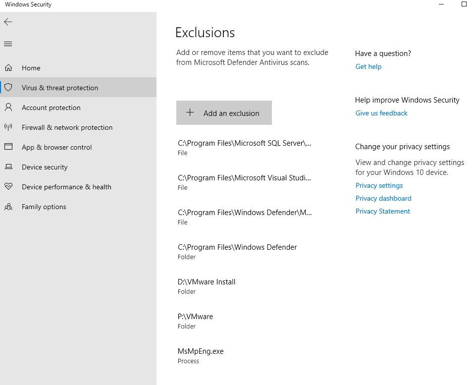 Antimalware Service Excutable power usage very high - Microsoft Q&A
