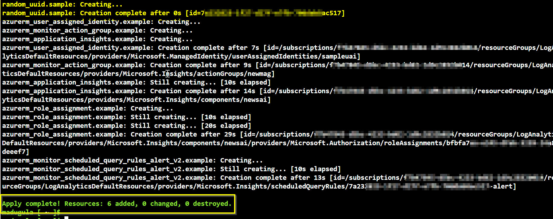 Receiving a bad request - The application could not be found error when creating a Monitor ...