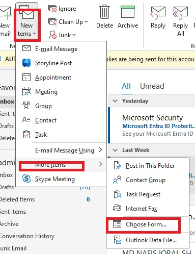 Outlook M365 User Template - Microsoft Q&A