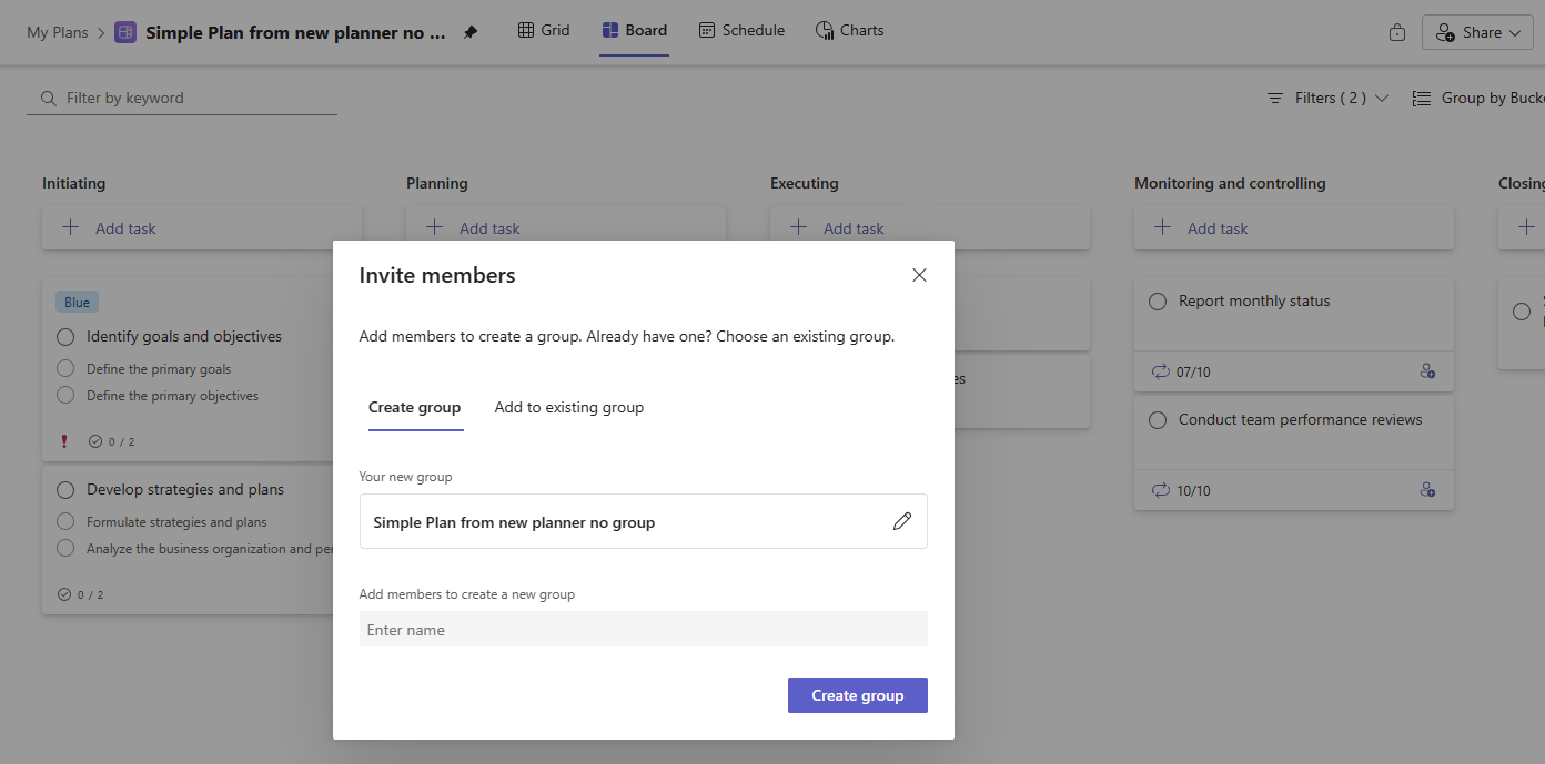 How to get tasks from a plan to appear in calendar and in My Day ...