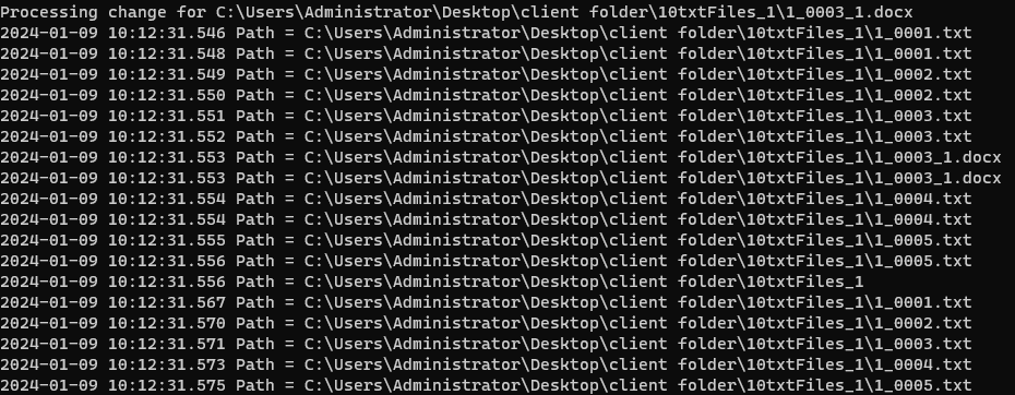 The callback handling for deletion was added to the official example CloudMirror,but sometimes ...