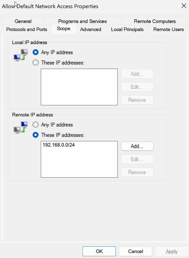How to configure defender firewall - Microsoft Q&A
