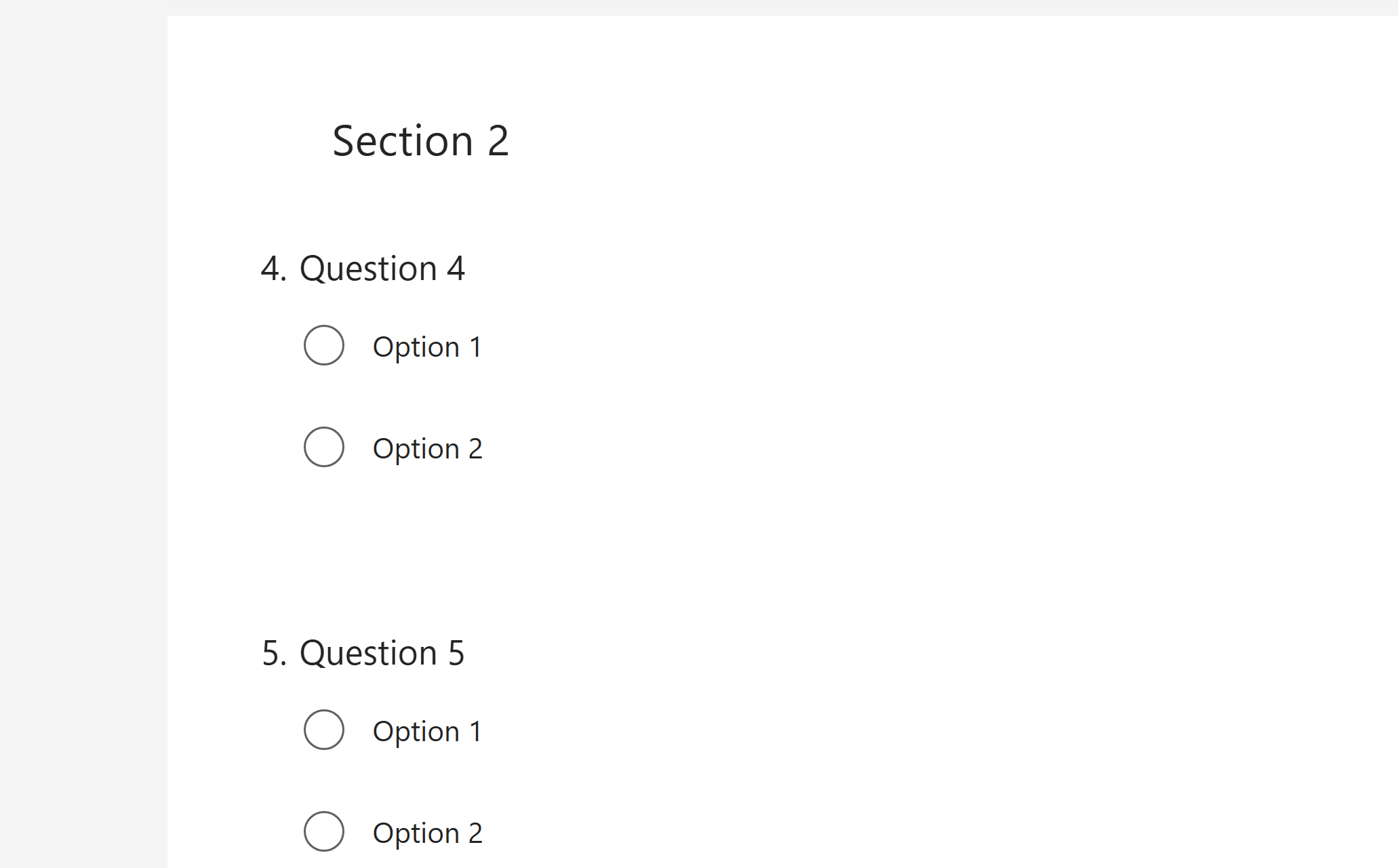 Is it possible for branching logic to allow skipping to a specific question instead of to the ...