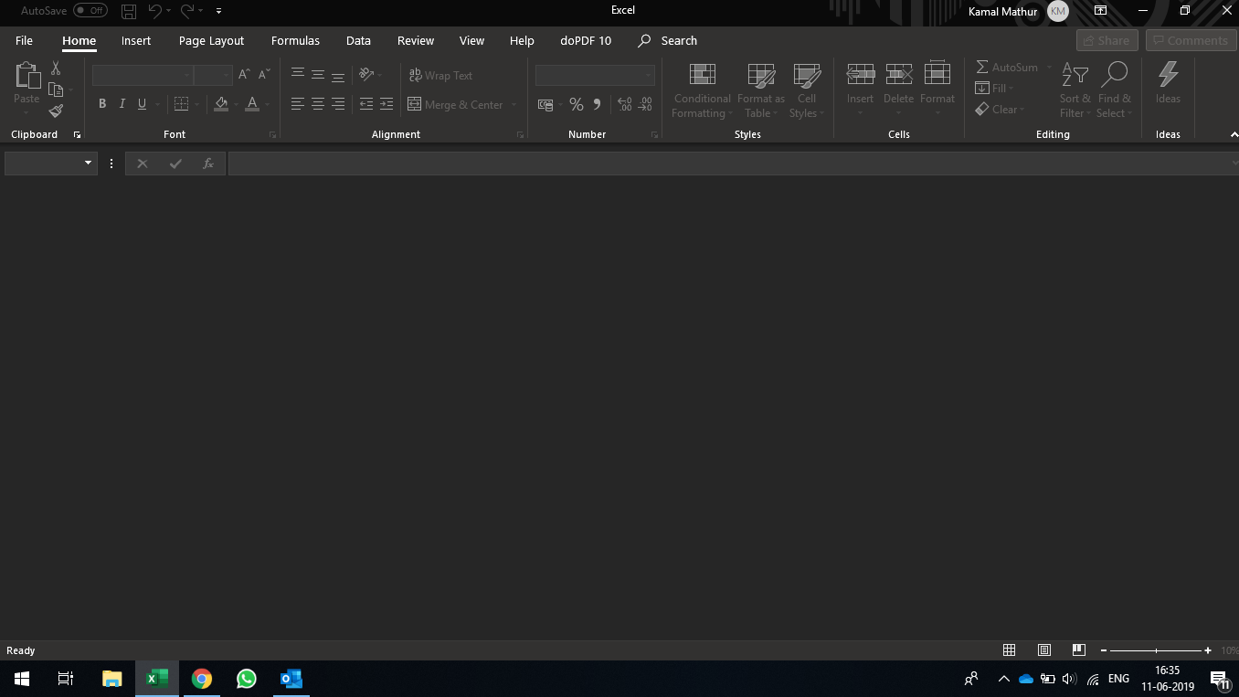 office365 Excel not opening while showing only ready status - Microsoft Q&A